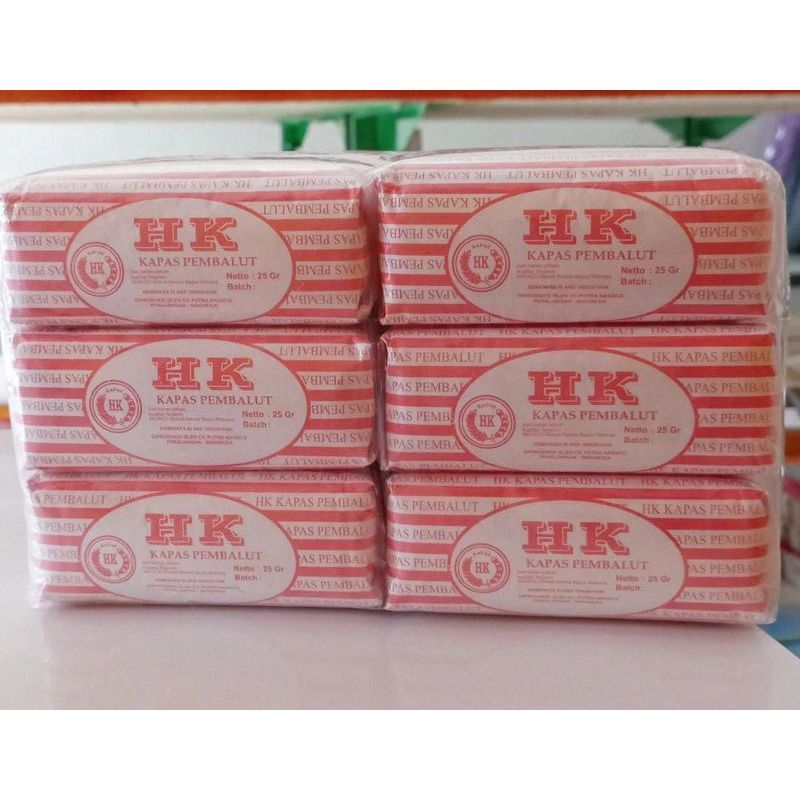 Jual Kapas Pembalut 25 Gram / Kapas 25gr / Kapas 25 Gr / Kapas 25 Gram ...