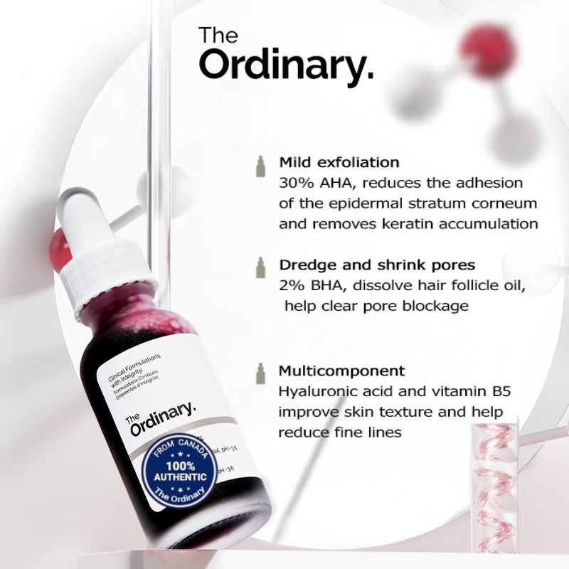 Jual The Ordinary Exfoliating Peel AHA BHA 30ML | Shopee Indonesia