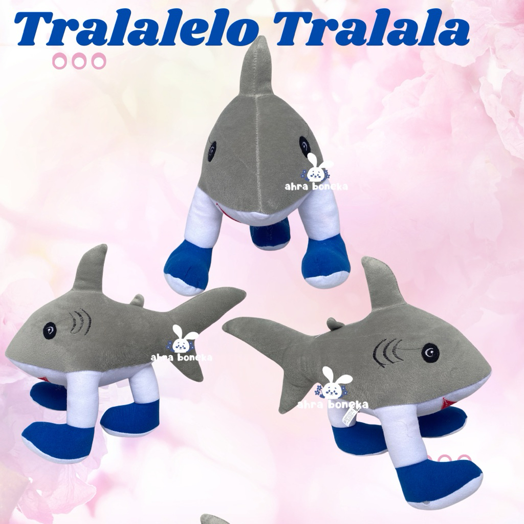 Jual Boneka Hiu Tralalero Tralala - Boneka Anomali Hiu Sepatu - Tung ...