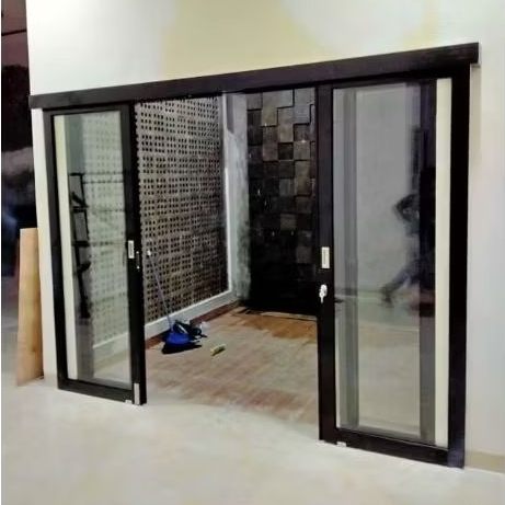 Jual Pintu Sliding Dobel Dan Kaca Mati Kiri Kanan | Shopee Indonesia