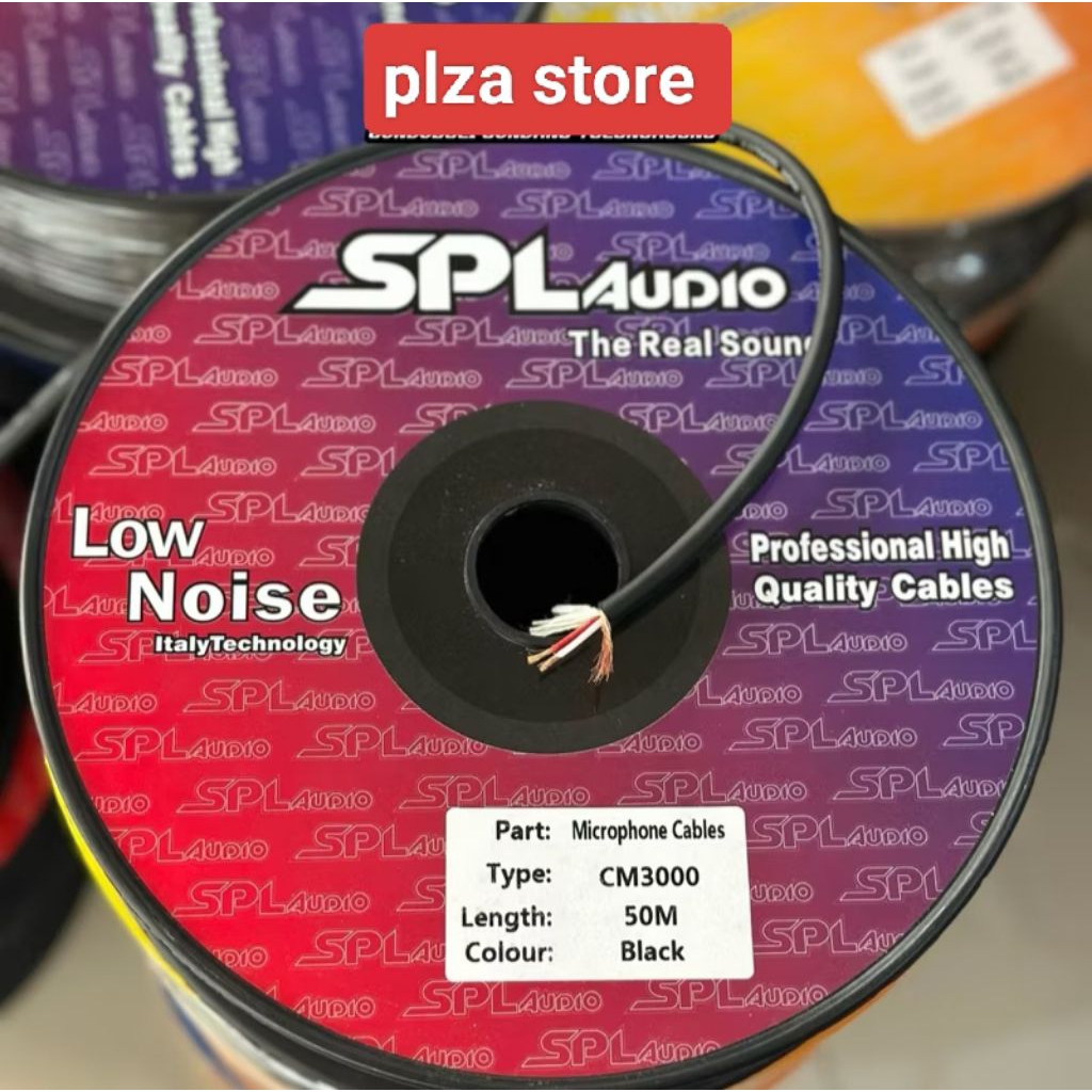 Jual 50.meter Kabel Microphone mic skerem SPL Audio CM3000 CM-3000 CM 3000 kualitas original ...