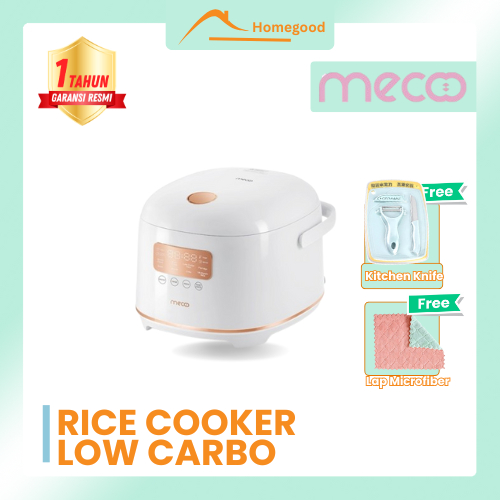 Jual Mecoo Rice Cooker Low Carbo 1.8L Low Carbo Low Sugar Low Watt ...