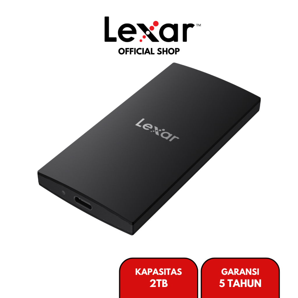 Jual Lexar SSD Portable SL300 USB 3.2 Gen 2 Type C Up to 1050MB/s - 2TB ...