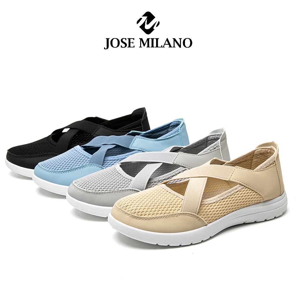 Jual JOSE MILANO JM-0171 Sepatu Flat Wanita Slip On / Flat Shoes Wanita ...
