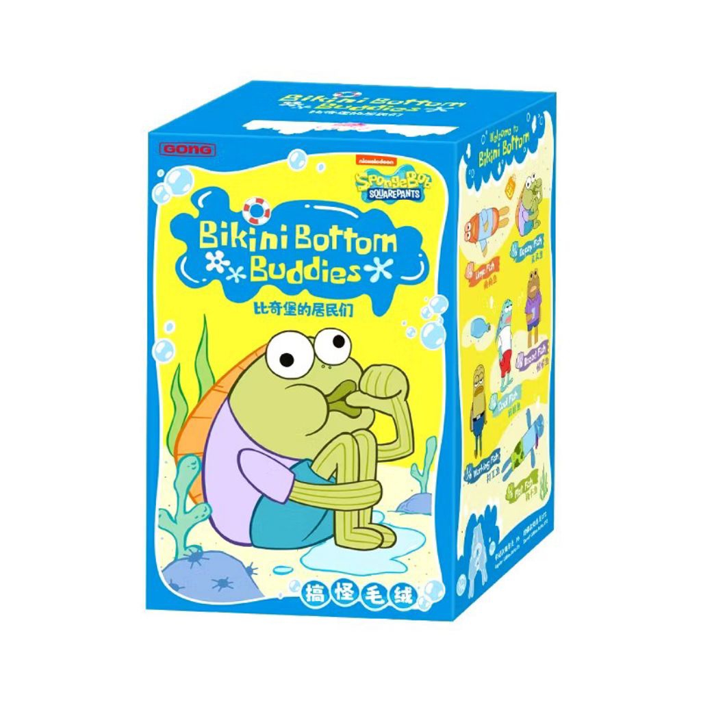 Jual POP MART Bikini Bottom Buddies - Whimsical Plush Blind Box ...