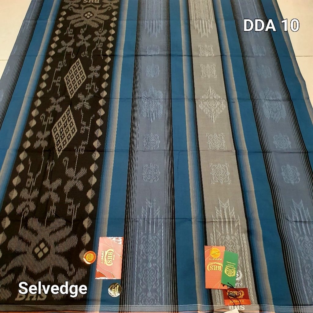 Jual NEW..BHS INFINITY DDA Selvedge.Songket (timbul)grade Gold | Shopee ...