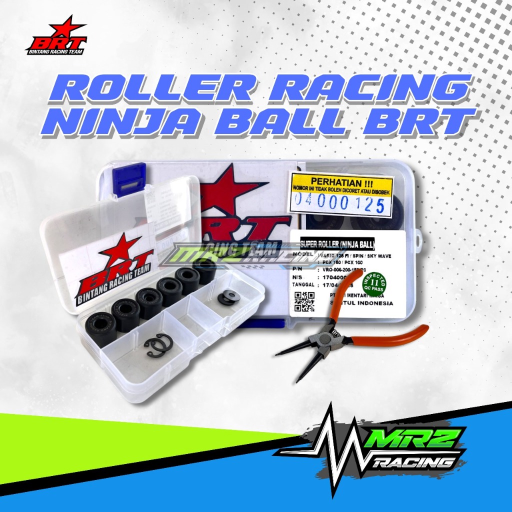 Jual Roller BRT Ninja Ball Nmax Aerox Lexi Roler BRT Ninja Ball ...