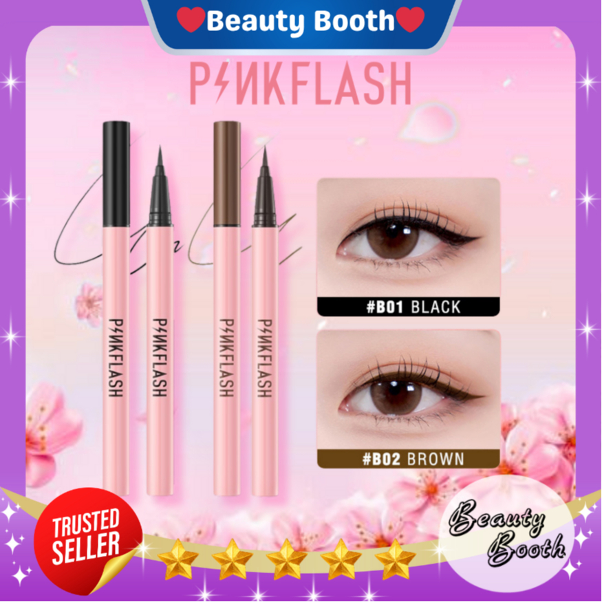 Jual PINKFLASH Waterproof Easy Eyeliner E01 | Eye Liner Pencil Pink ...