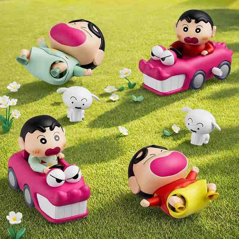 Jual [CLAIRETOYS] Mainan Mobil Shinchan Ekspresi Lucu – Model Putar Ban ...
