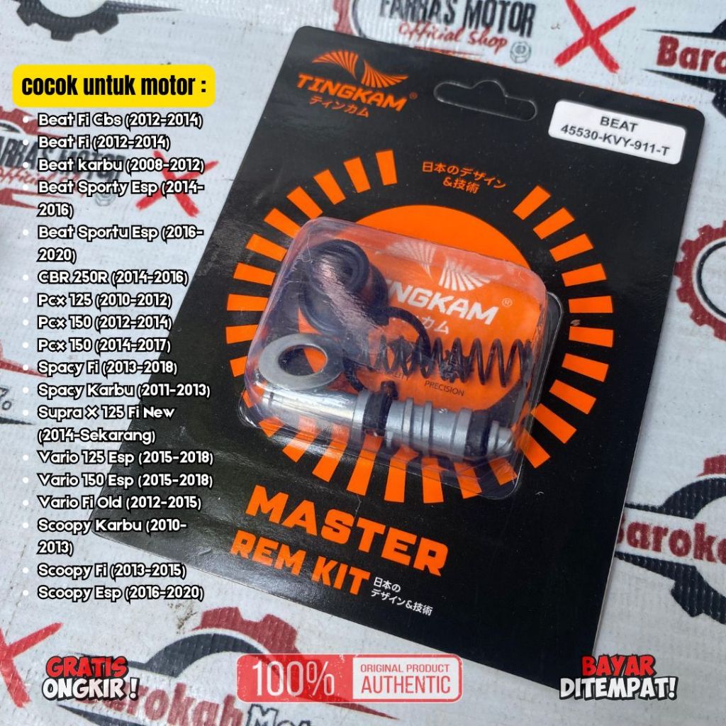 Jual ISI MASTER REM HONDA BEAT VARIO SCOOPY SPACY CBR PCX SUPRA X ...