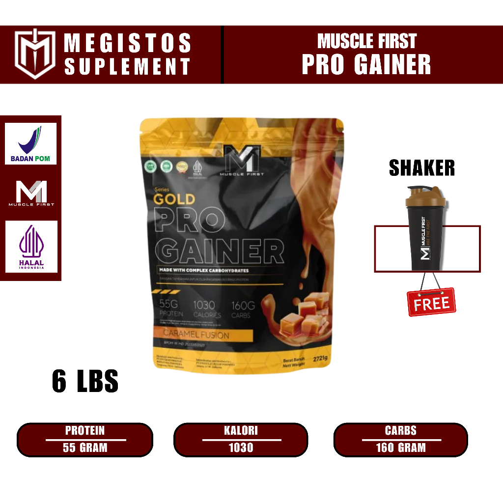 Jual Muscle First M1 Pro Gainer 6lbs | Shopee Indonesia