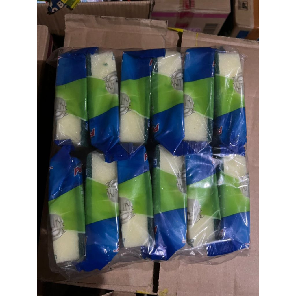 Jual 1 Pack Sabut Spons Polytex Isi 12 Pcs ( SPONS ) | Shopee Indonesia