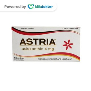 Jual Promo Termurah Astria Astaxanthin 4mg Box isi 12 Kapsul / Vitamin ...