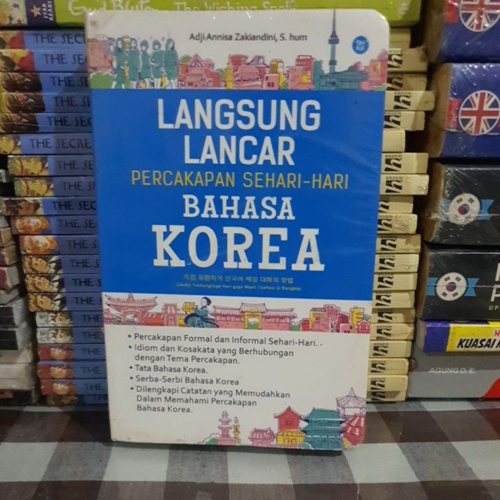 Jual BUKU ORIGINAL KANGSUNG LANCAR PERCAKAPAN SEHAR HARI BAHASA KOREA | Shopee Indonesia