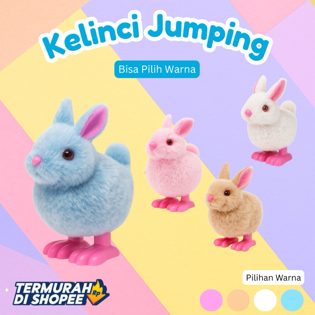 Jual Mainan edukasi JUMPING KELINCI PUTAR / Mainan Anak Pet Rabbit ...