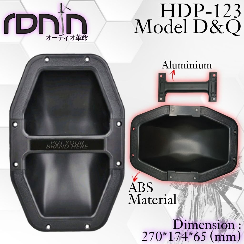 Jual Handle Merek Ronin Hendel Box Speaker Seri JBL-123 bahan ABS ...