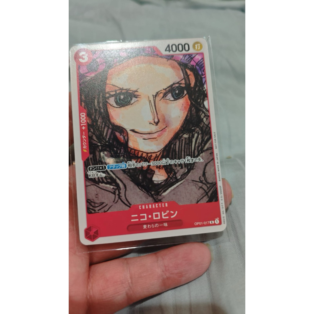 Jual nico robin op01-017 TCG one piece | Shopee Indonesia