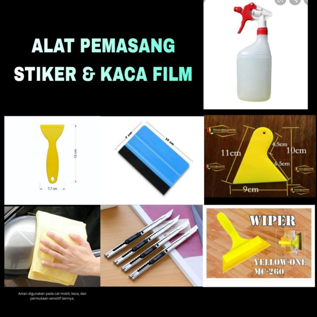 Jual Alat pemasangan stiker dan kaca film | Shopee Indonesia