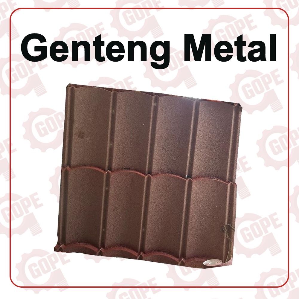 Jual Genteng Metal Pasir Multi Roof Ukuran 80 x 80 | Shopee Indonesia