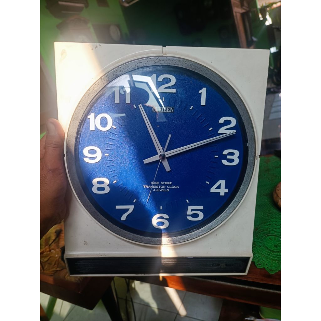 Jual Jam Dinding CITIZEN Hour Strike Transistor Clock 4 Jewels Bunyi ...