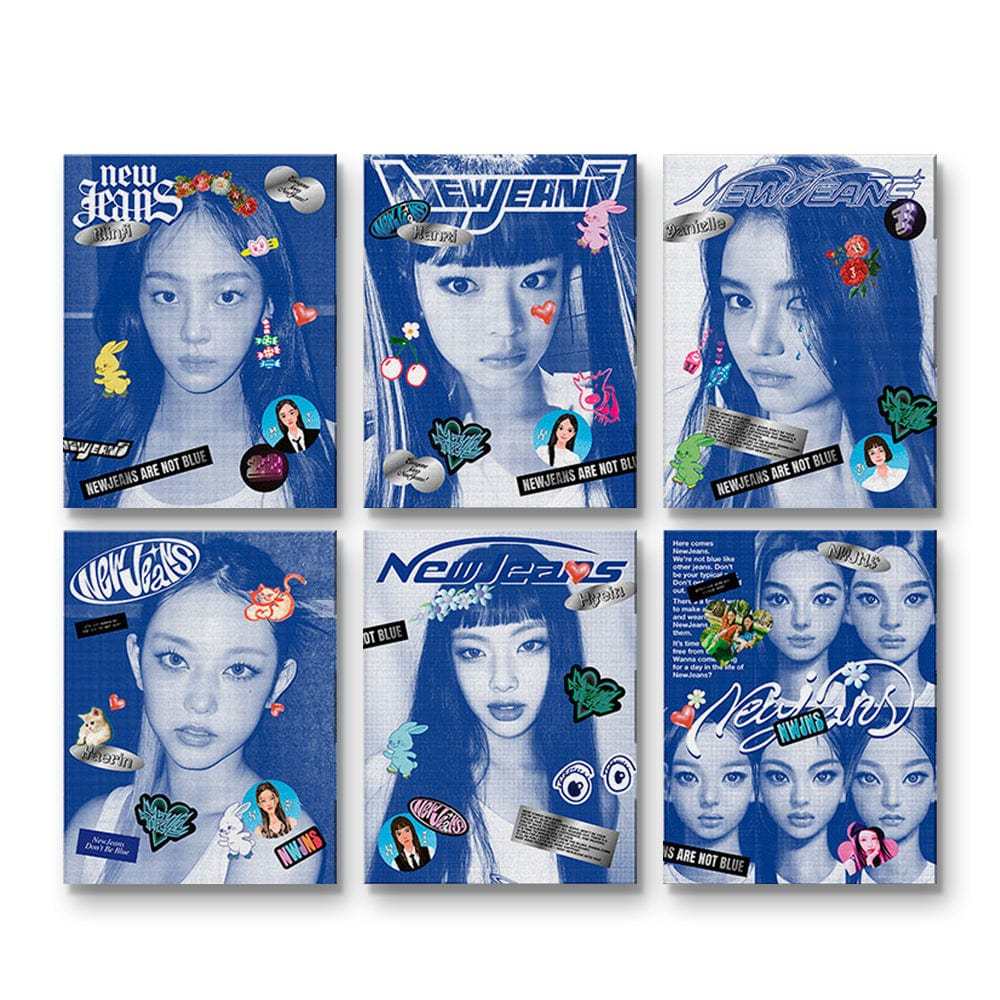 Jual NewJeans - 1st EP 'New Jeans' (BLUEBOOK Ver.) | Shopee Indonesia
