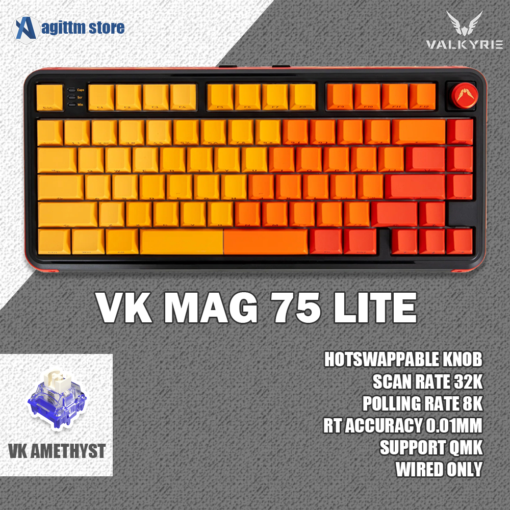 Jual Valkyrie VK Mag 75 Special Edition - 75% Magnetic Hall Effect ...