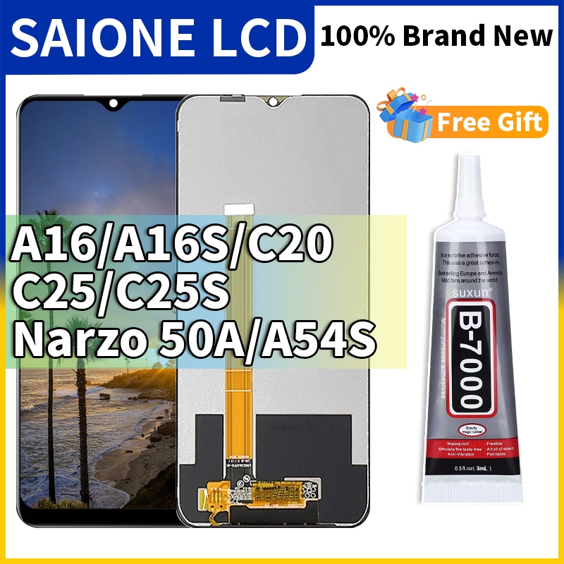 Jual 【ORIGINAL 100%】LCD OPPO REALME C20/C25/C25S/LCD OPPO A16/16S/16-2021/A54S/NARZO-50A FULL ...