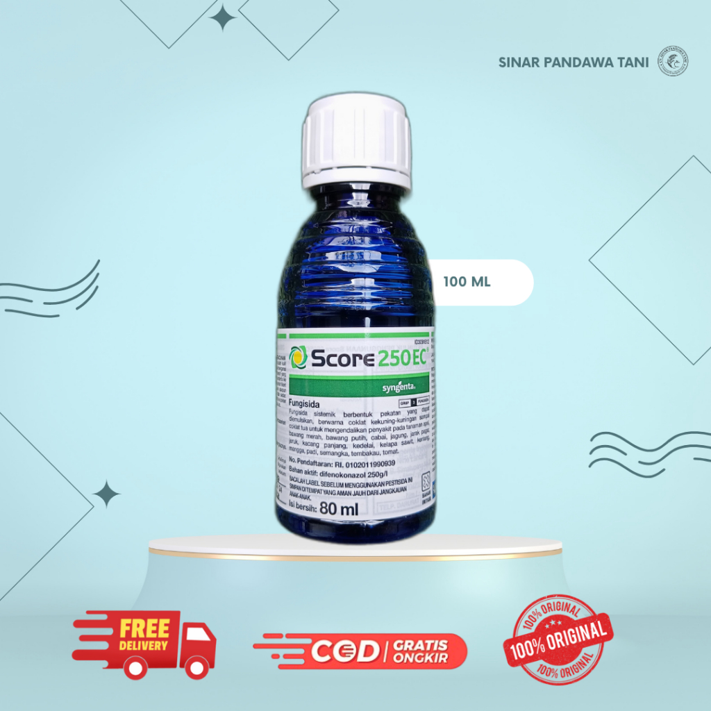 Jual Fungisida SCORE 250 EC 80 ML Syngenta | Shopee Indonesia