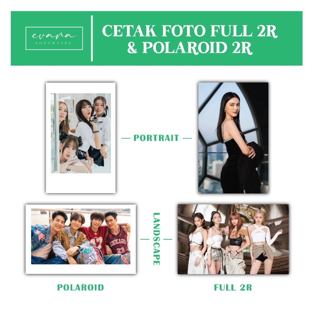 Jual CETAK FOTO POLAROID 2R DAN FULL FOTO 2R | Shopee Indonesia