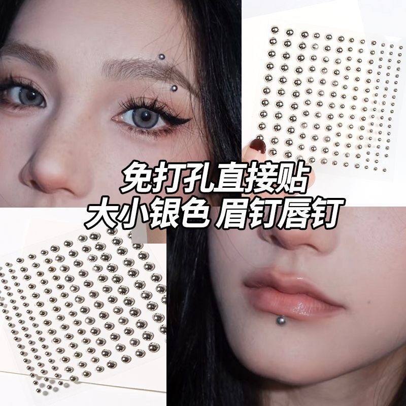 Jual Anting alis, anting bibir, berperekat, tanpa lubang, berlian sobek ...