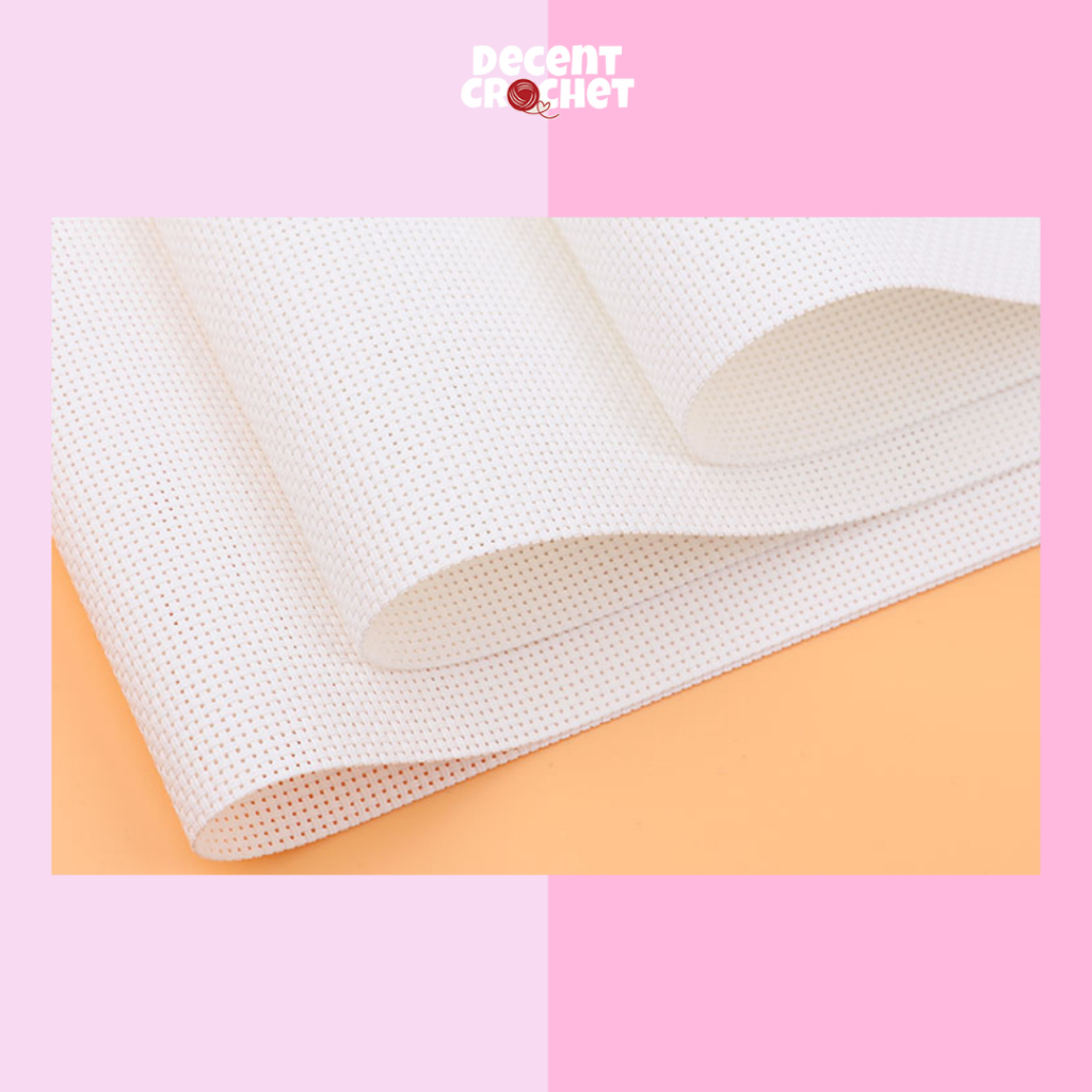 Jual Decent Crochet - Kain Strimin 45*30 Cm Crossstich | Shopee Indonesia