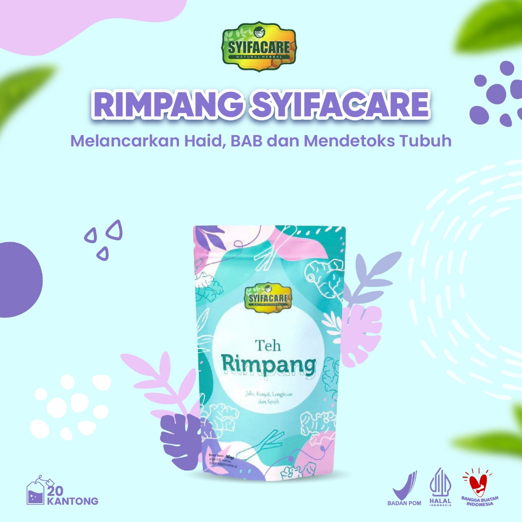 Jual Teh Celup Rimpang Syifacare 100% Teh Herbal Alami Dr Zaidul Akbar ...