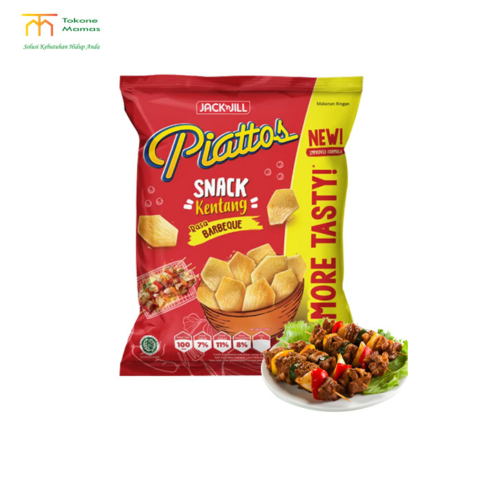 Jual Piattos Snack Kentang Rasa Barbeque 68gr | Shopee Indonesia