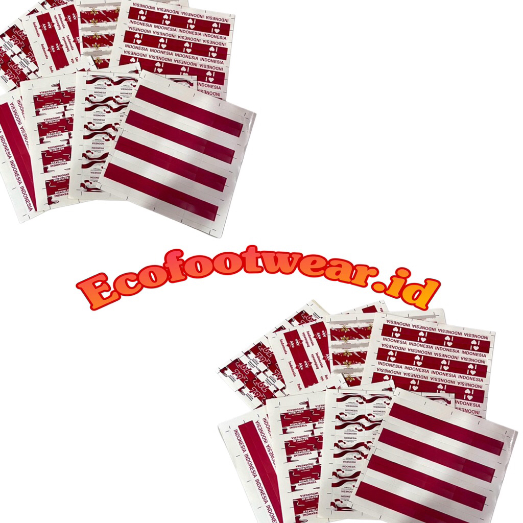 Jual Sticker bendera merah putih sticker 17 agustus DIRGAHAYU RI ...