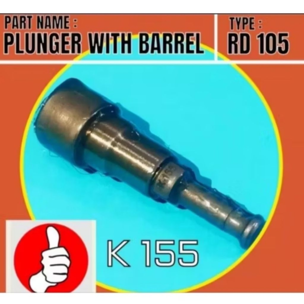 Jual RD115 Plunger Isi Pompa Minyak kubota RD 105 RD 115 Mesin Diesel ...
