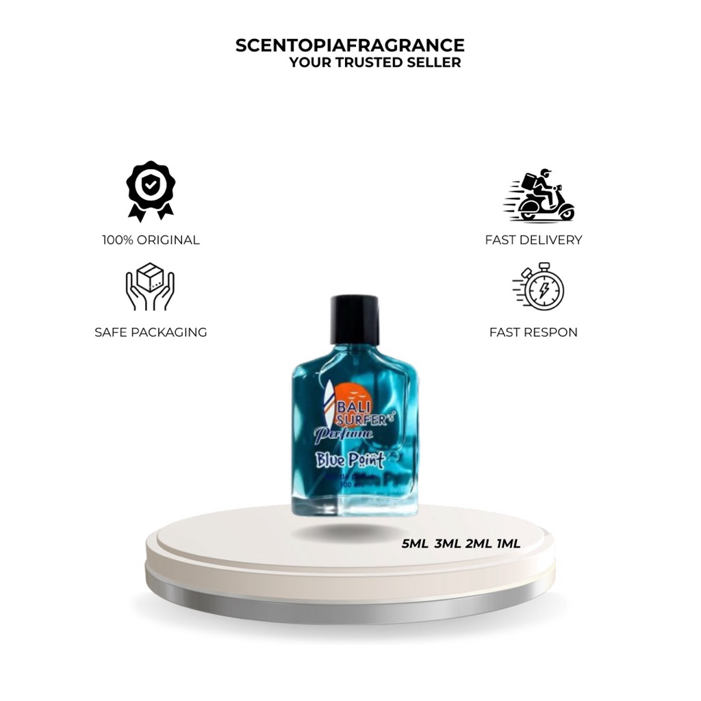 Jual [ Decant ] Bali Sufer Perfume Blue Point | Shopee Indonesia