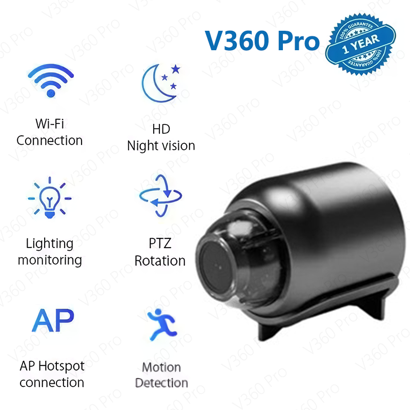 Jual 【CCTV】Kamera Mini HD 1080P WiFi & Bluetooth - Kamera Tersembunyi ...