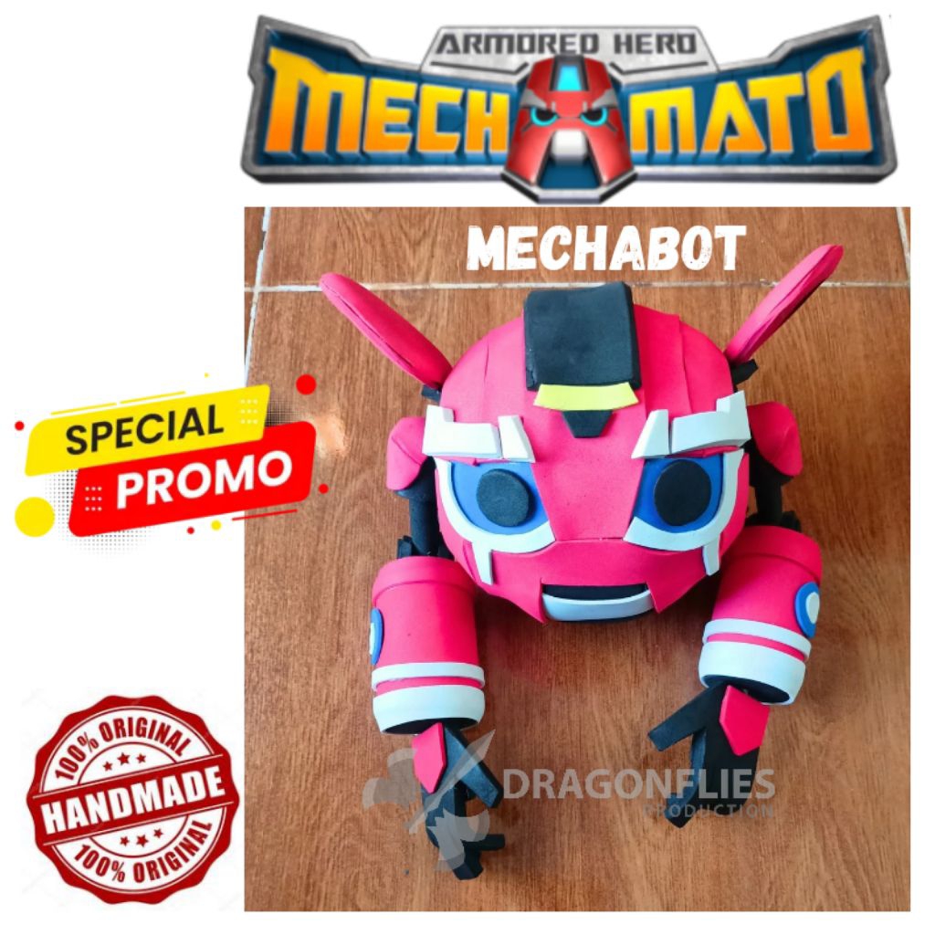 Jual Mainan Mechabot Mechamato Busa Handmade – Cosplay Anak Laki-Laki ...