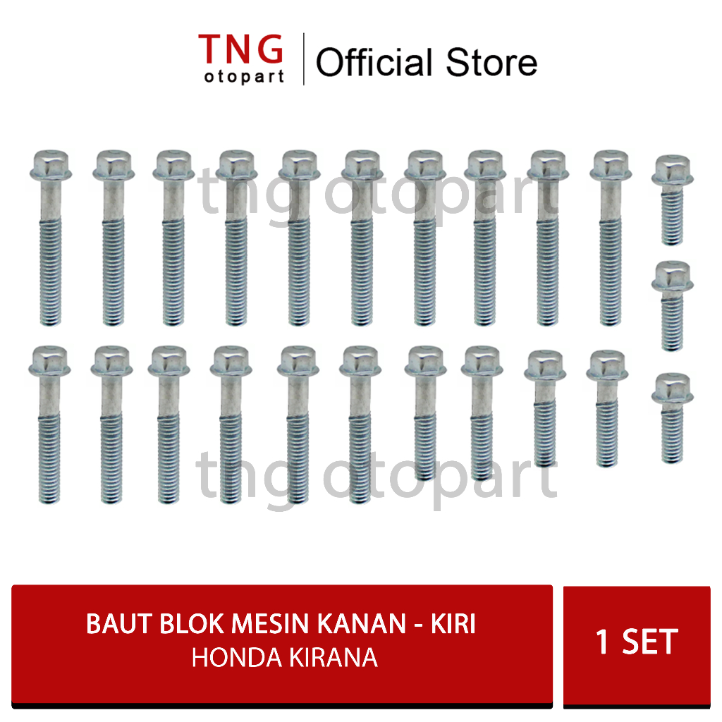 Jual Baut Blok Mesin Honda Kirana / Baut Blok Mesin Kanan Kiri Honda Kirana | Shopee Indonesia