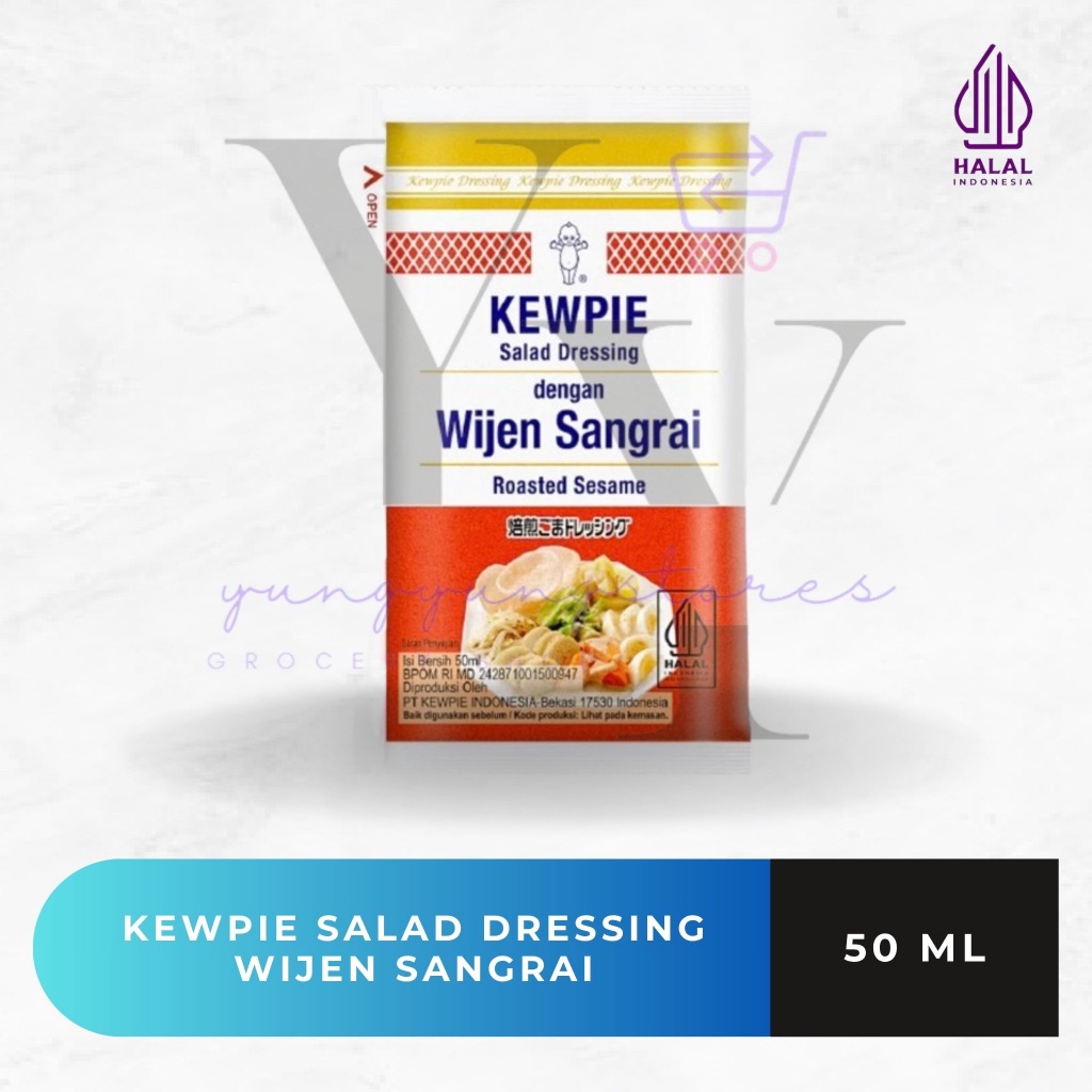 Jual [SACHET] Kewpie Salad Dressing Wijen Sangrai 50 ml | Shopee Indonesia