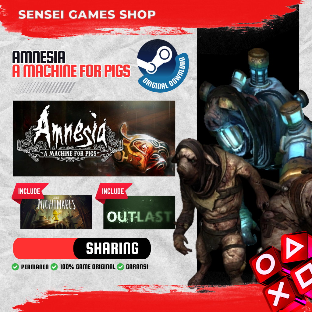 Jual [BONUS STEAM KEY] Amnesia: A Machine for Pigs (Sharing With ...