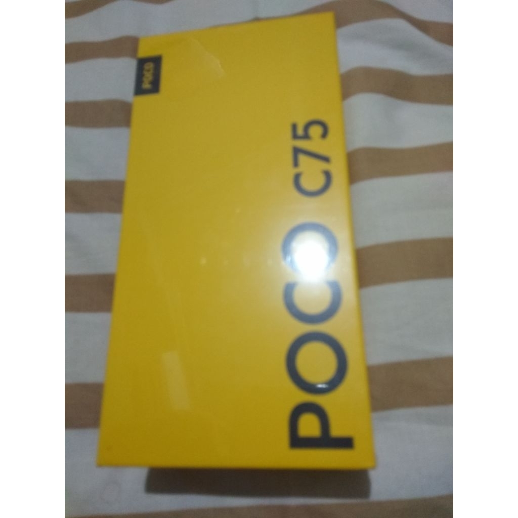 Jual poco c75 ram 6/128 GB no repack garansi resmi | Shopee Indonesia