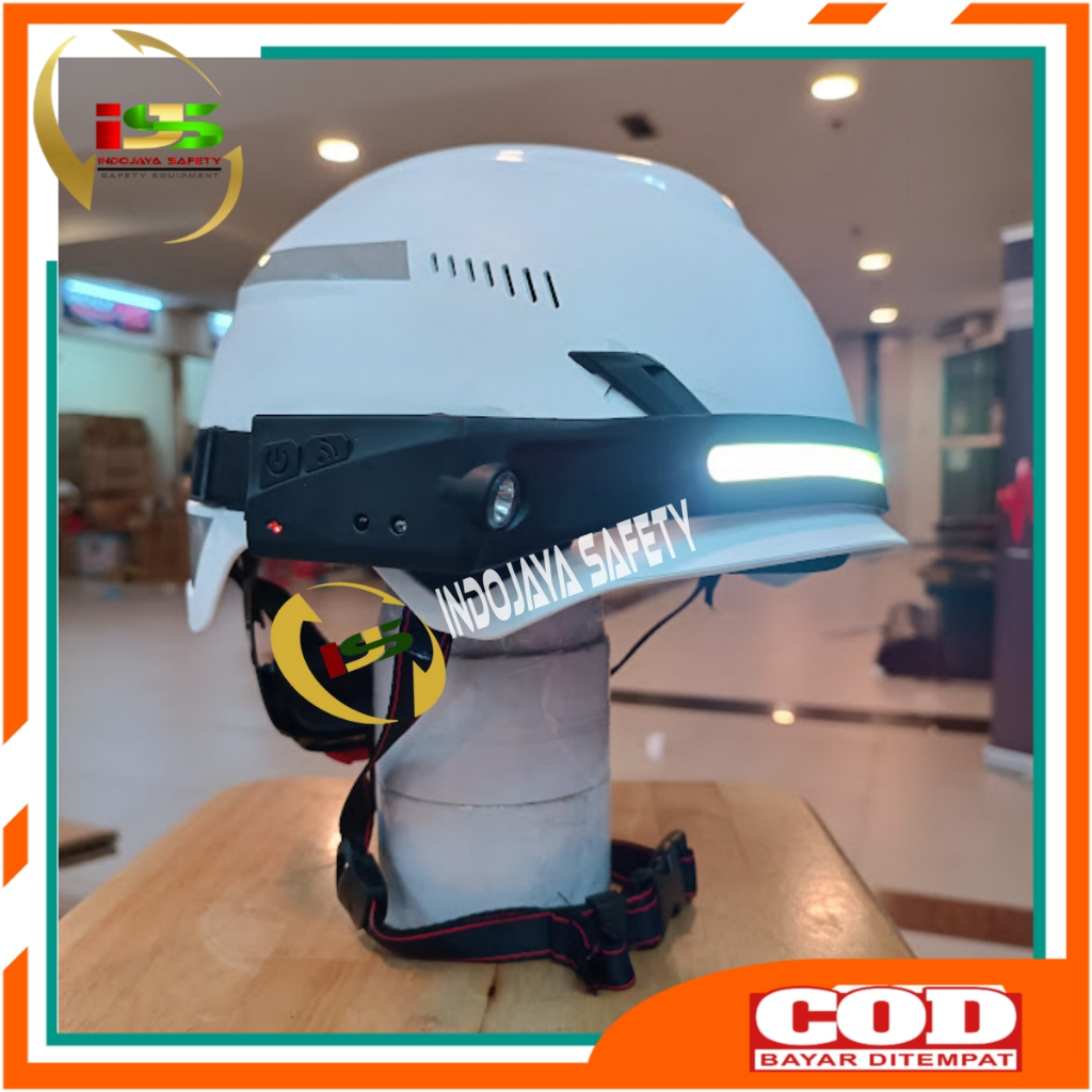 Jual Helm MSA Climbing V-Gard H1 Trivent Putih Fastrack SNI Lengkap ...