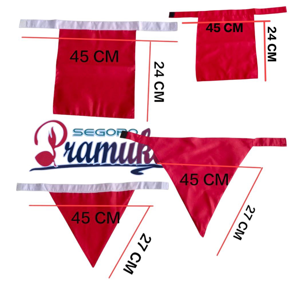 Jual Syal Paskibra Merah Putih / Scraf Paskibra / Slayer Paskibra ...