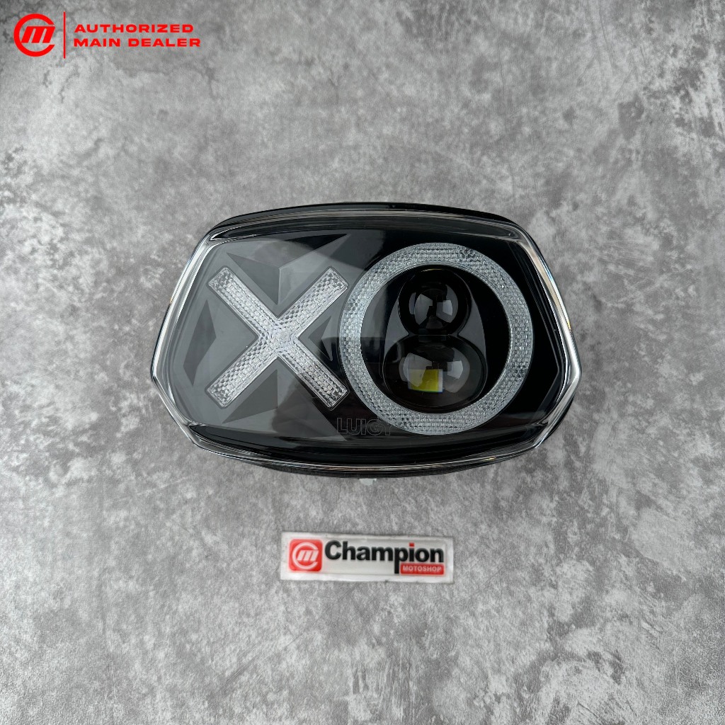 Jual Headlamp Daymaker Lampu Depan Vespa Sprint Led XO HD-05 Luigy ...