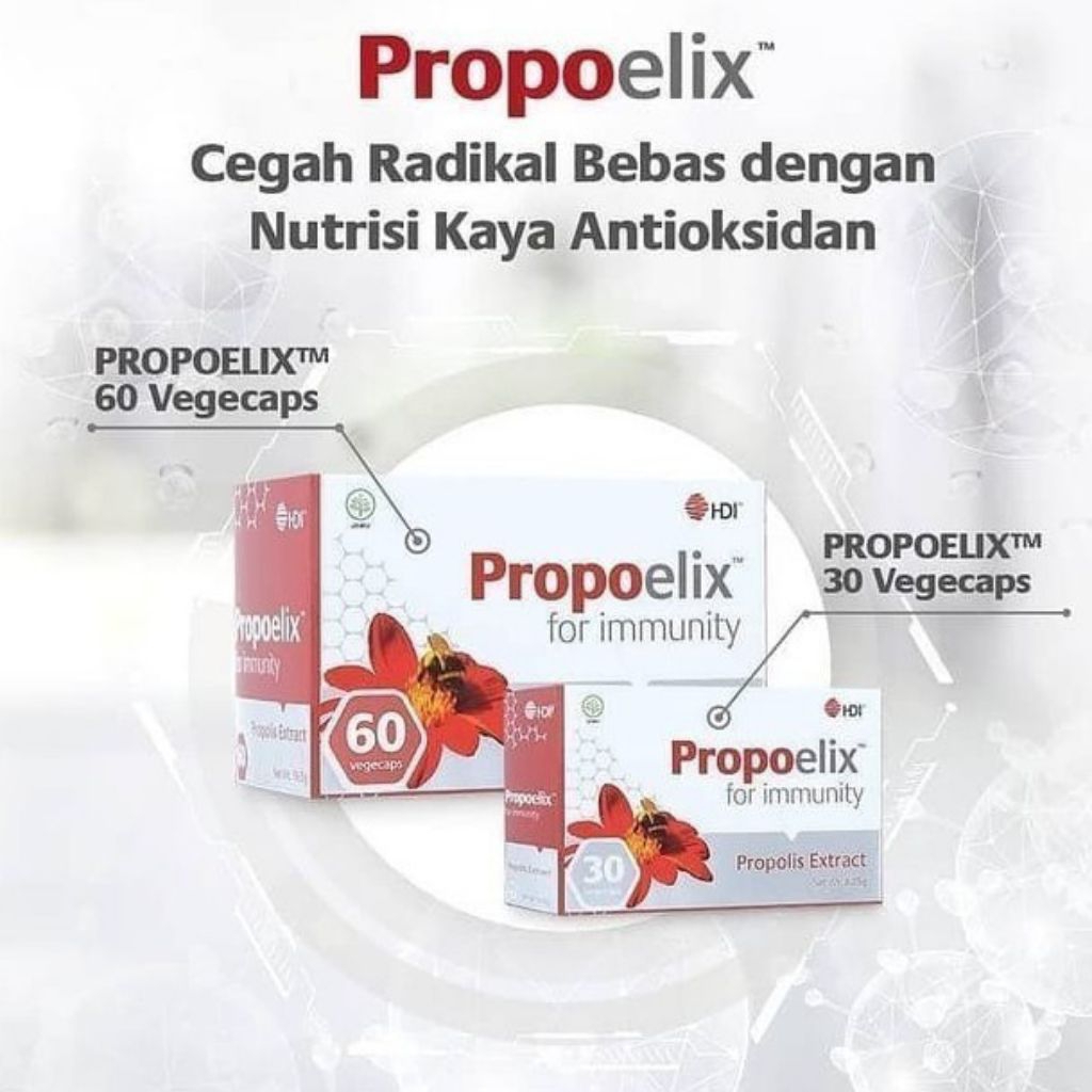 Jual propoelix for immunity 60,30,10 kapsul ori 2027 segel | Shopee ...