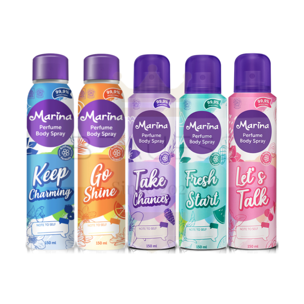 Jual MARINA PERFUME BODY SPRAY 150mL | Shopee Indonesia