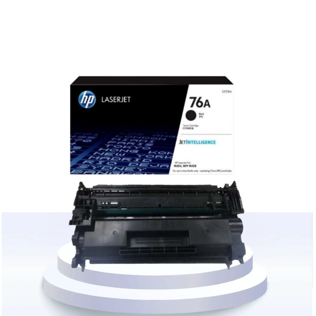 Jual Toner Cartridge Hp LaserJet 76a Black ( CF27a ) Original | Shopee ...