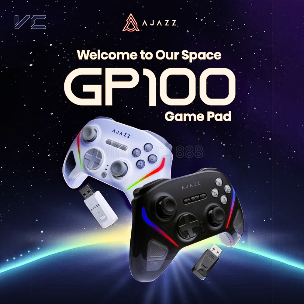Jual Ajazz GALAXY GP100 / GP-100 Gamepad 3in1 Wireless Mechanical RGB BT 2.4G Hall Effect ...