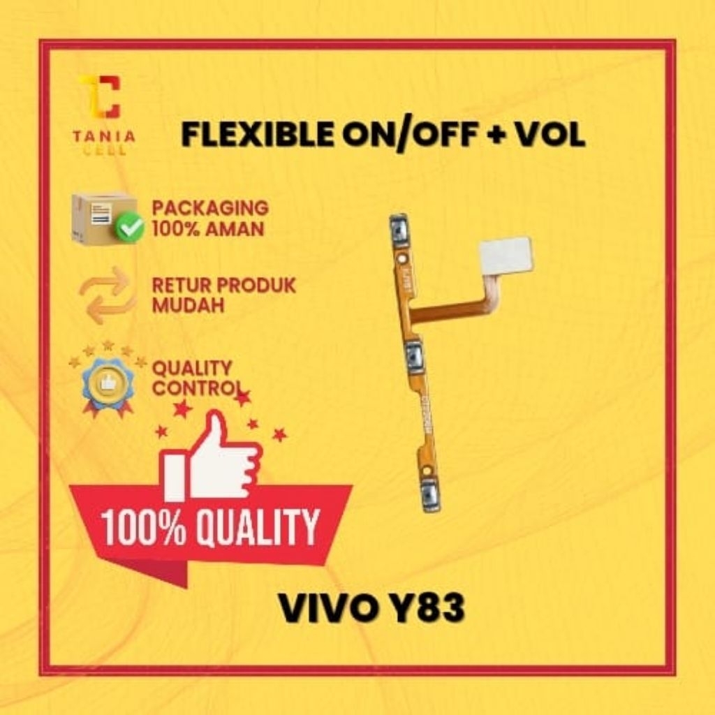 Jual FLEXIBLE ON/OFF+VOLL HANDPHONE (HP) For VIVO Y83 | 100% BEST ...